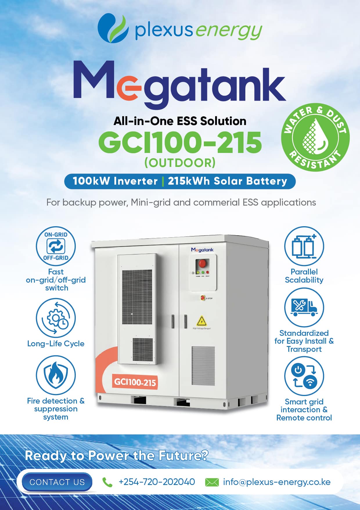GCI Series All-in-One ESS Solution